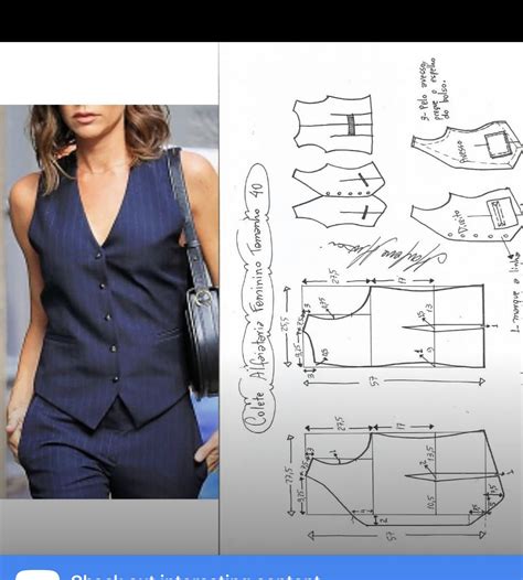 How To Make Waistcoat Vest Jacket Ladies And Gents Jacket Pattern