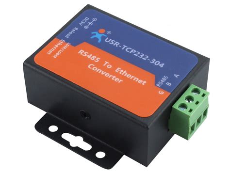 Conversor Rs485 Para Ethernet Tcpip Usr Tcp232 304 Usinainfo