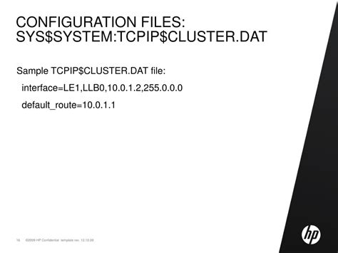 Ppt Using An Ip Network As An Openvms Cluster Interconnect Powerpoint