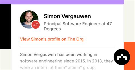 Simon Vergauwen Principal Software Engineer At 47 Degrees The Org