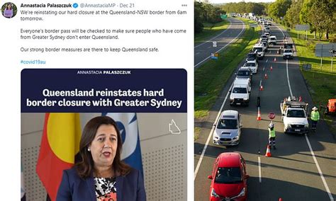 Queensland Border Pass Queensland Border Crossing ‘chaos As New Pass