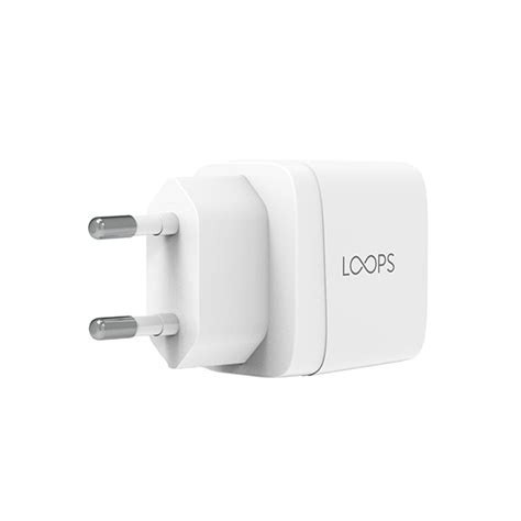 Jual LOOPS Dual Port Charger 30W GRATIS ONGKIR Eraspace