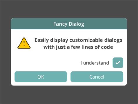 Released Flexible Modal Dialogs Community Showcases Unity Discussions