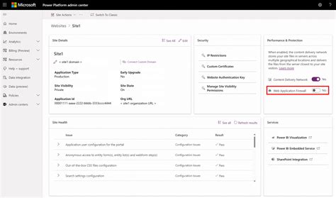 configure web application firewall for power pages microsoft learn