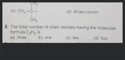 Total Number Of Isomers Having Molecular Formula C4 H8 Filo