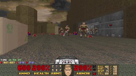 Doom II SlaughterMax Map 03 UVMAX 18 50 W Commentary YouTube