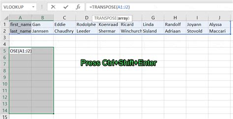 Convert Rows To Columns In Excel Blog