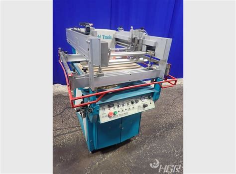 Used Accu Print Screen Printer Hgr Industrial Surplus