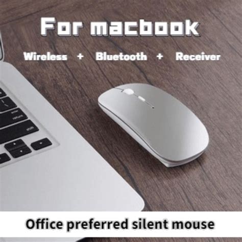 New MacBook Mouse Wireless Bluetooth Macbook Air Pro Laptop All In One Machine Can Be Charged