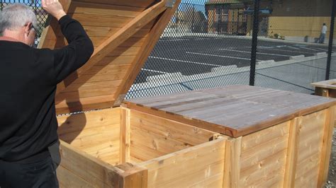 Cedar Composting Bins