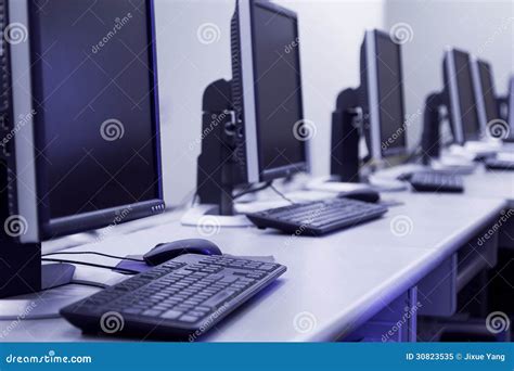 Computer Lab Stock Image Image Of University Internet 30823535
