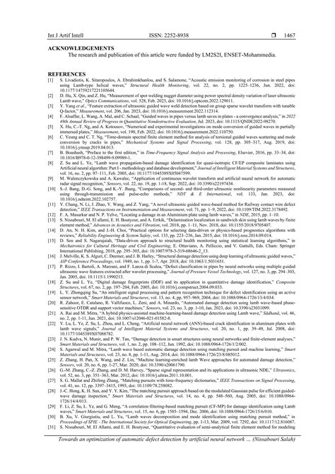 Towards An Optimization Of Automatic Defect Detection By Artificial