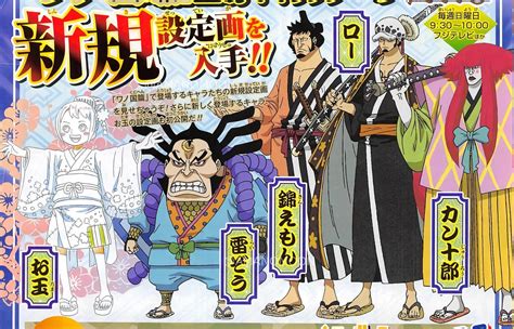 One Piece Wano Arc Characters