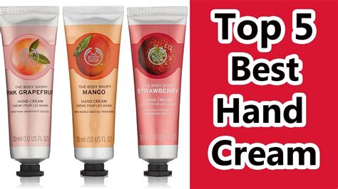 Top 5 Best Hand Cream Youtube