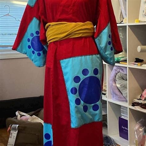 Wano Luffy Costume Etsy