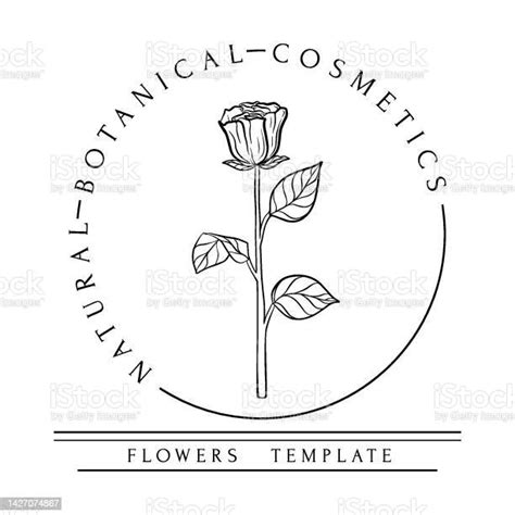 손으로 그린 꽃과 잎의 꽃과 잎의 최소한의 구성은 라인 아트에 있습니다 보헤미안 꽃 벡터 일러스트레이션 인사말 카드 결혼식 초대장을위한 장식용 보타니크 모노그램 구성
