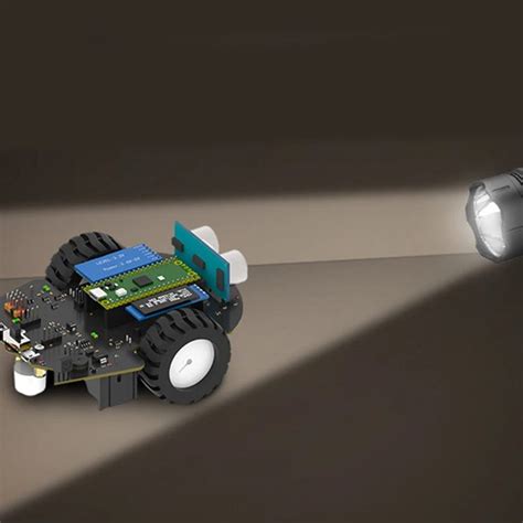 Yahboom Raspberry Pi Pico Robot Car Kit Programmable Car Support Micropython Programming For