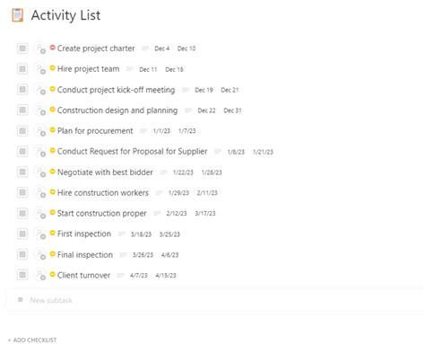 Free Onenote To Do List Templates Clickup