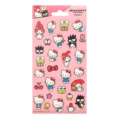 Stickers Glitter Hello Kitty Partyking