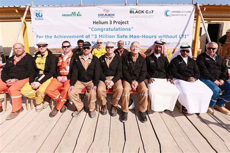 Rasgas Helium 3 Achieves 3 Million Safe Man Hours Without Lti Chiyoda Almana Engineering Llc