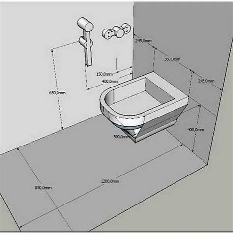 Гигиенический душ для унитаза в интерьере - 86 фото