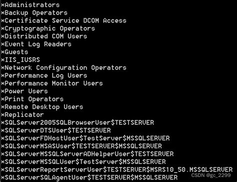 使用net Localgroup命令获取本地组及组成员信息 Csdn博客