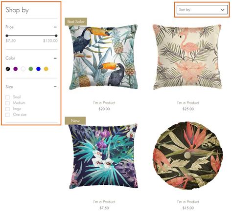 Adding Sort And Filter Options To Your Wix Stores Product Gallery