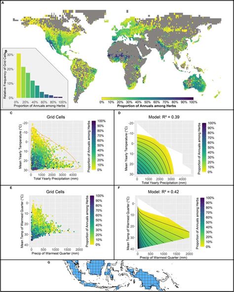 The Global Biogeography Of The Proportion Of Annual Herbs And The