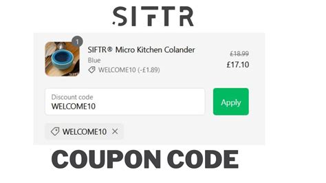 40 Off Siftr Micro Kitchen Colander Coupon Code
