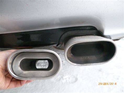 Насадка на выхлоп — Hyundai Accent (2G), 1,5 л, 2005 года | тюнинг | DRIVE2