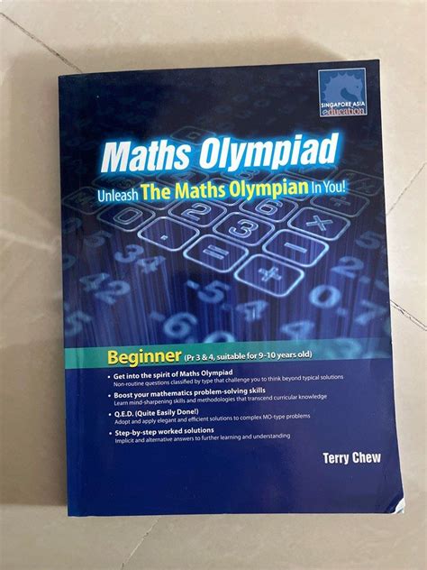 Maths Olympiad Hobbies And Toys Books And Magazines Assessment Books On Carousell