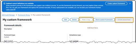 Troubleshooting Framework Issues AWS Audit Manager