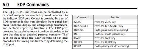 Settings Scale Status Conditions Example Scale Commands