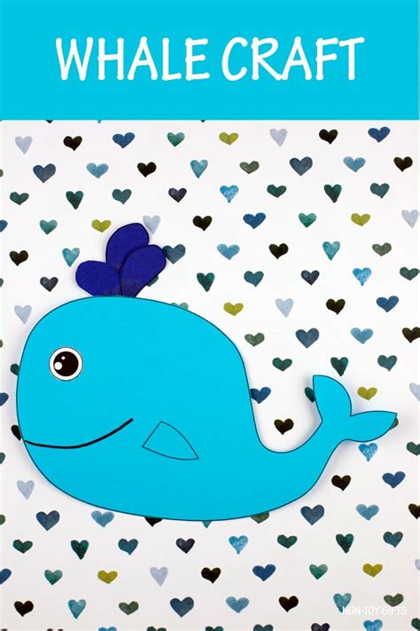 Whale Craft Template