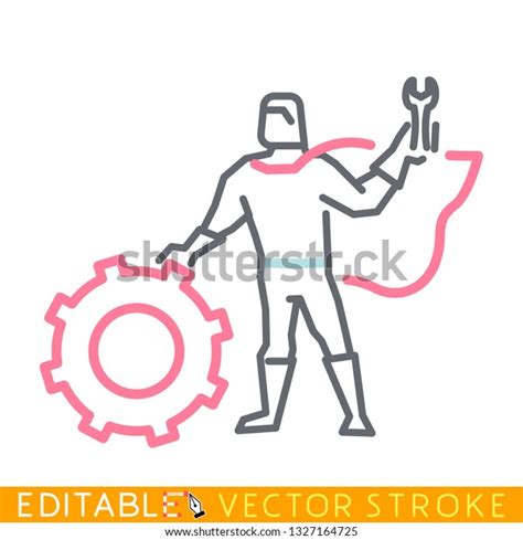 Setup Wizard Icon White Background Easy Stock Vector Royalty Free 1327164725 Shutterstock