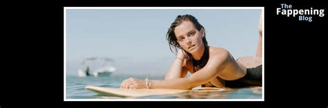 Emma Watson Poses For A New Prada Beautys April 2023 Campaign 13