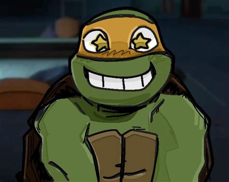Tmnt 2012 Mikey Sonriendo La Agenda Extraterrestre Wiki Tmnt