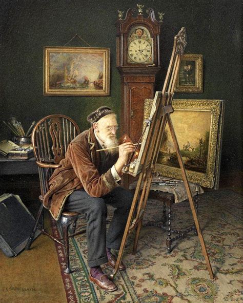 Best 13 The Old Clockmaker By Charles Spencelayh Artofit