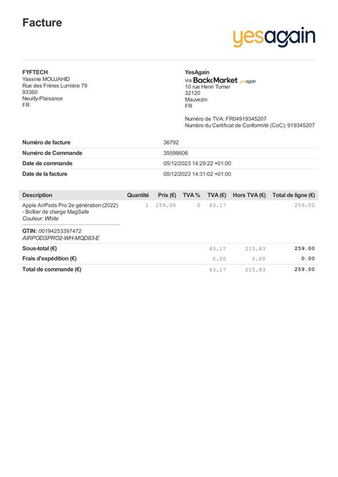 Factures 1000 Object Detection Dataset And Pre Trained Model By Way2ai