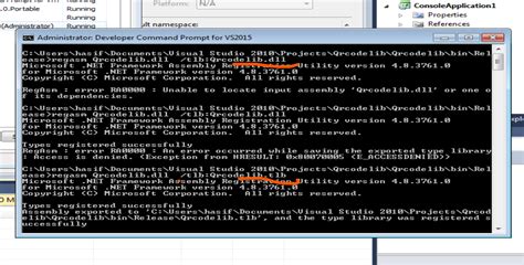 Regasm Problem Registering A Dll Access Denied Stack Overflow