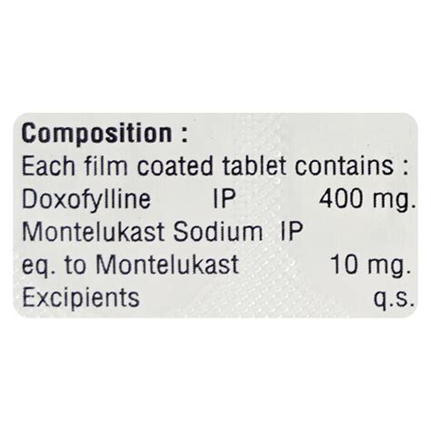 Doxoll Ml Tablet 10s Price Uses Side Effects Netmeds