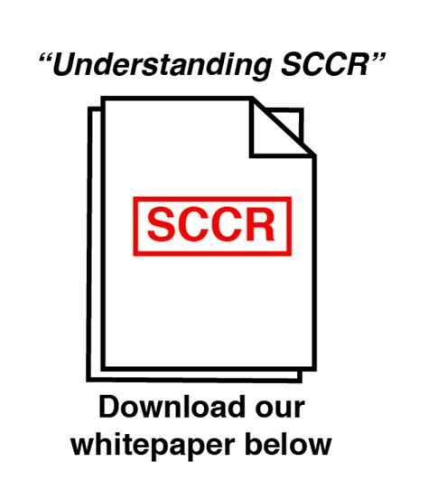 Short Circuit Current Rating SCCR SCCR Rating Control Concepts Inc