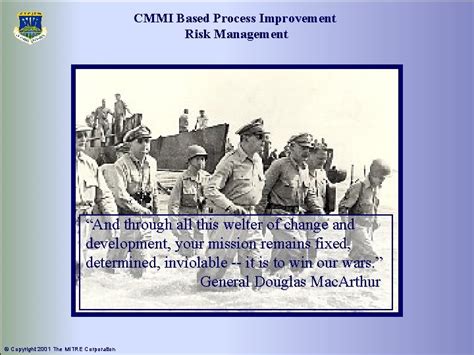 Cmmi Based Process Improvement Risk Management Concept Version