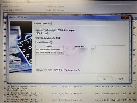 Agilent 2100 Bioanalyzer System With Software And Accessories Lab