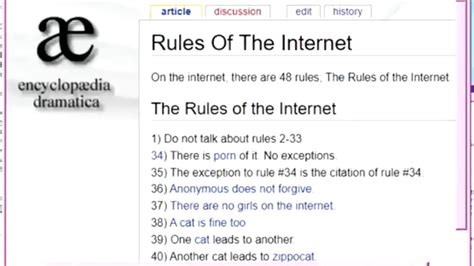 What Are The Rules Of The Internet Youtube