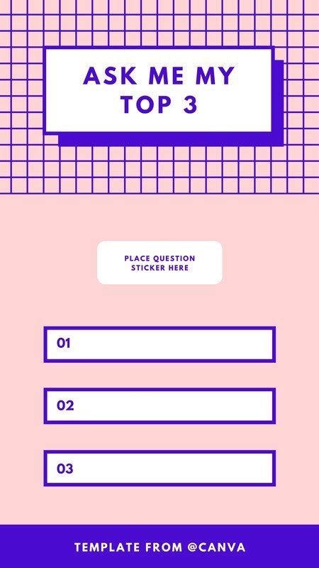 Ig Story最新玩法！ 「ask Me My Top 3」小游戏，你跟上这波了没？