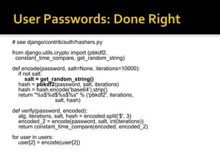 Django Cryptography PPT