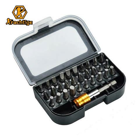 31ชิ้นไขควงบิตขยายบาร์ชุดหลายขนาดหัวแม่เหล็กขนาดกะทัดรัดสําหรับเครื่องมือไฟฟ้าบิต Shopee Thailand