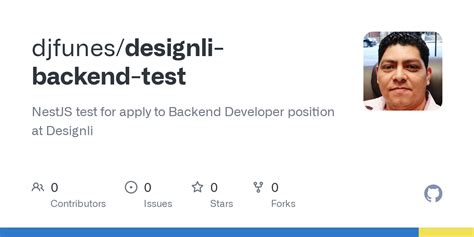 GitHub Djfunes Designli Backend Test NestJS Test For Apply To Backend Developer Position At