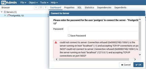 Pgadmin 连接服务器错误？大数据 Csdn问答